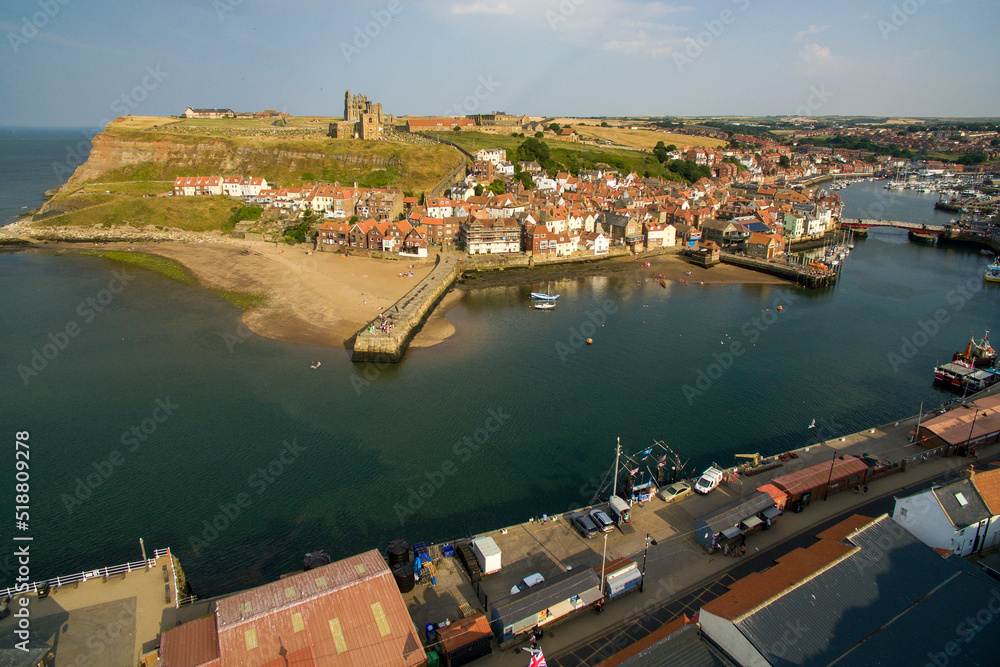 Whitby Abbey was a 7th-century Christian monastery that later became a ...
