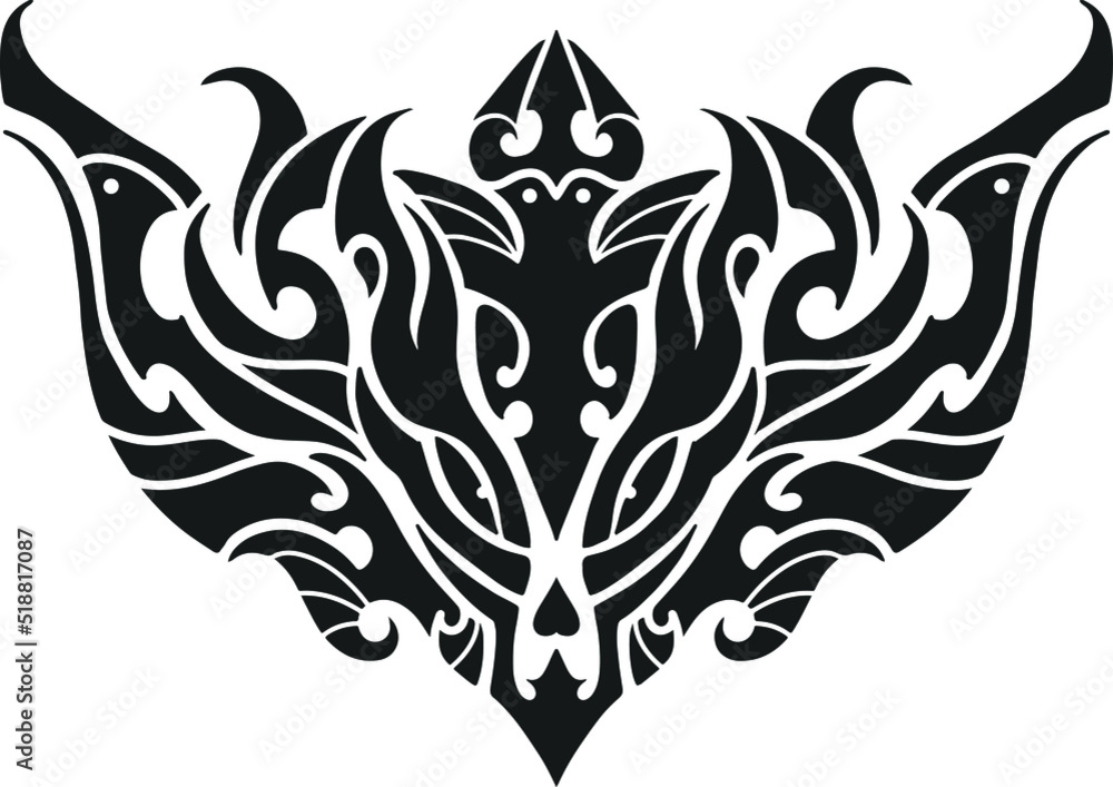 Back Tribal Tattoos Designs