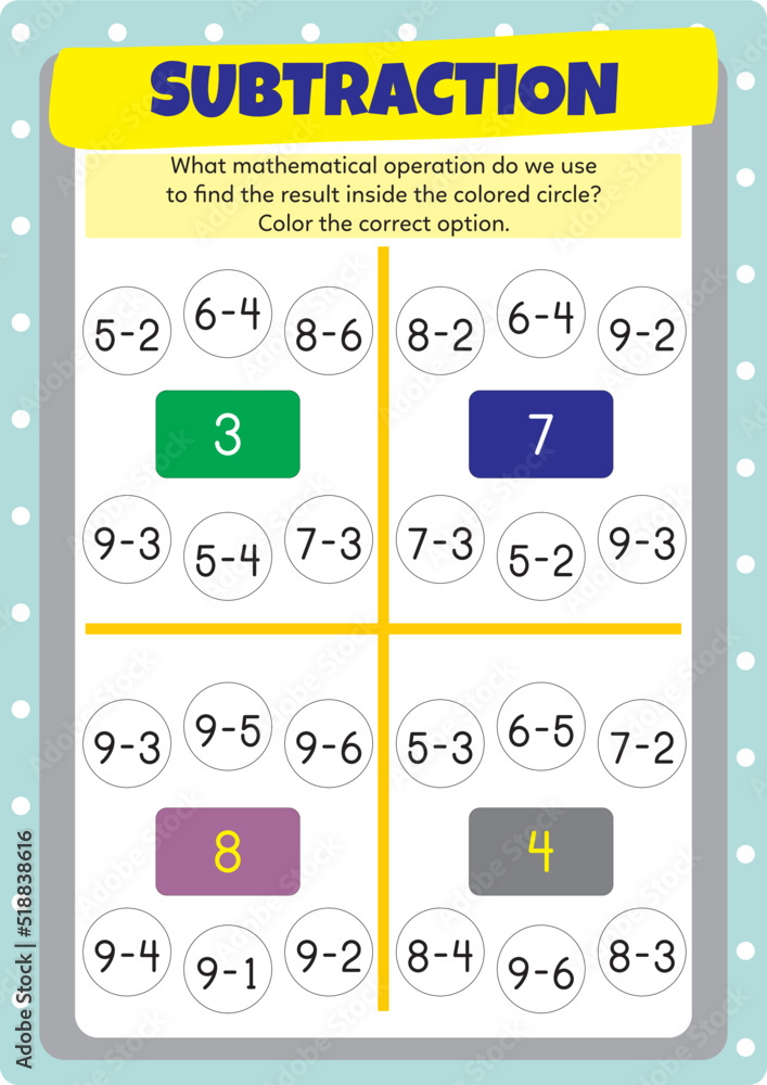 Addition exercises for preschool, kindergarten and primary school kids ...