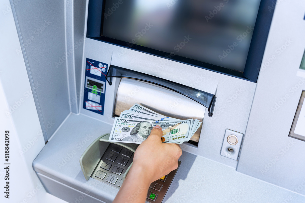 Cash Deposit Atm Screen