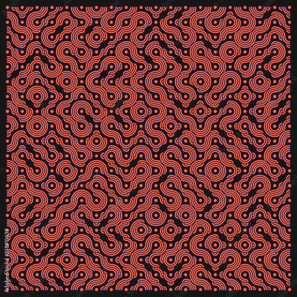 Color truchet tiling connections illustration Stock Vector | Adobe Stock