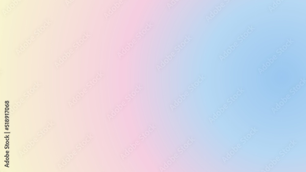 Beautiful gradient background with soft blend of pastel color ...