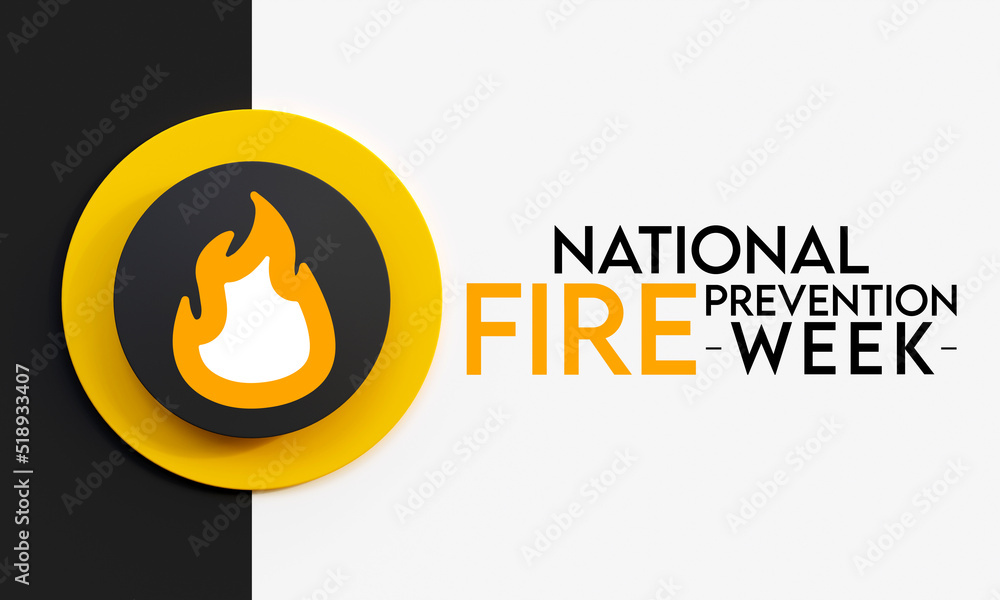 National Fire Prevention Week is observed every year in October, to ...