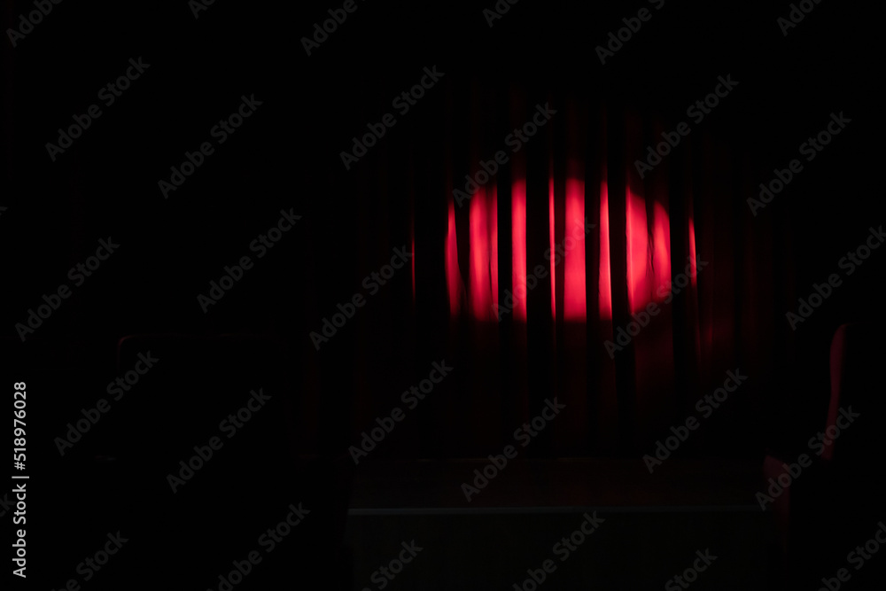 Red background with spotlight in theater or cinema. Stock Photo | Adobe ...