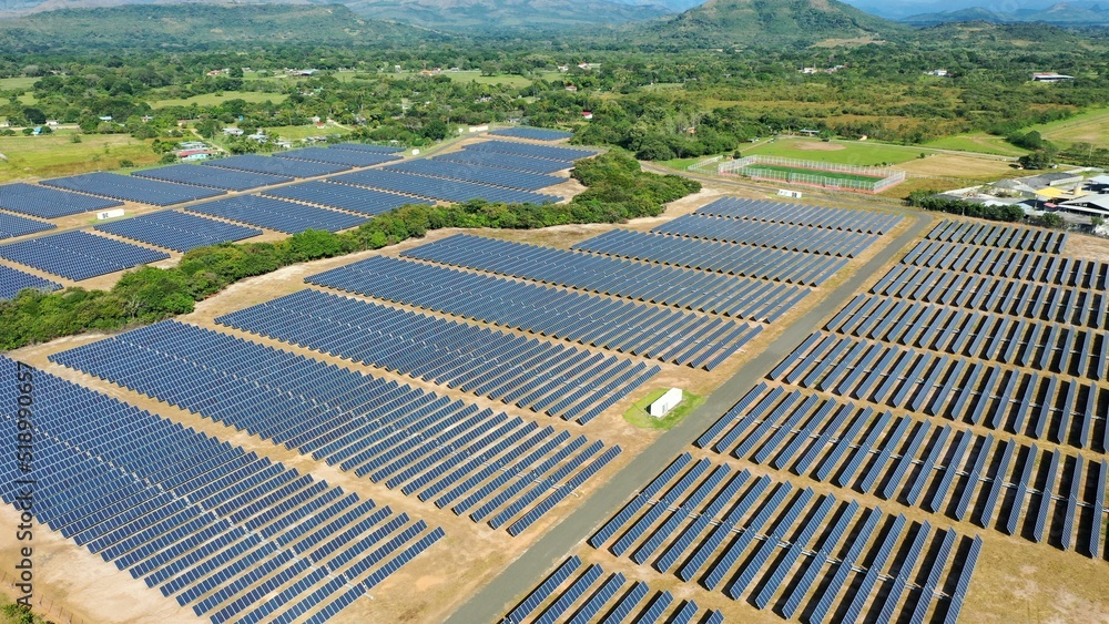 Energia Solar en Provincia de Cocle, Panama Stock Photo | Adobe Stock