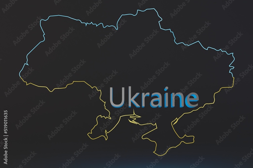 outline maps of Ukraine. map of the territory of Ukraine. territorial ...