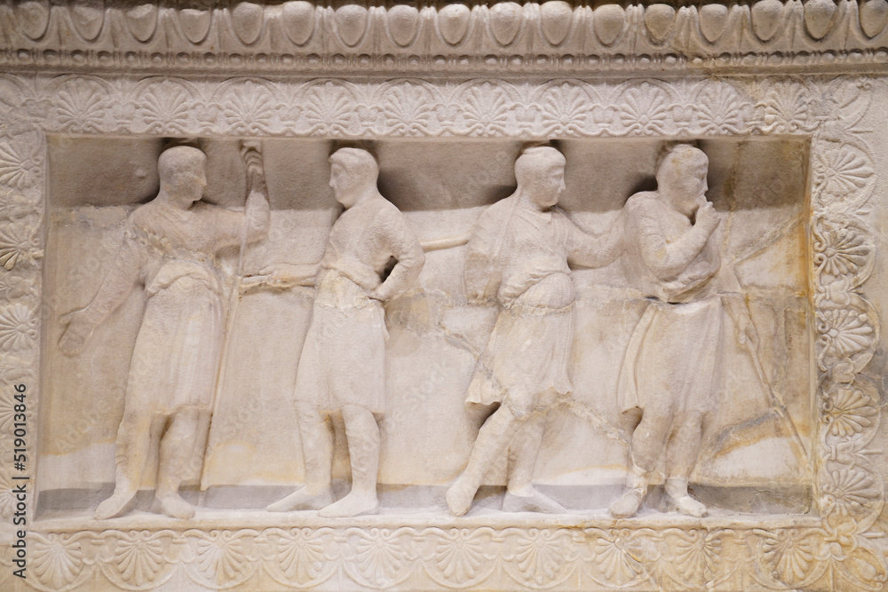 Sarcophagus Satrap (440-370 BCE) is the building in the Istanbul ...