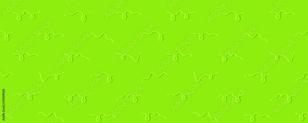 Cartoon toxic green color liquid slime flows and drips seamless pattern ...
