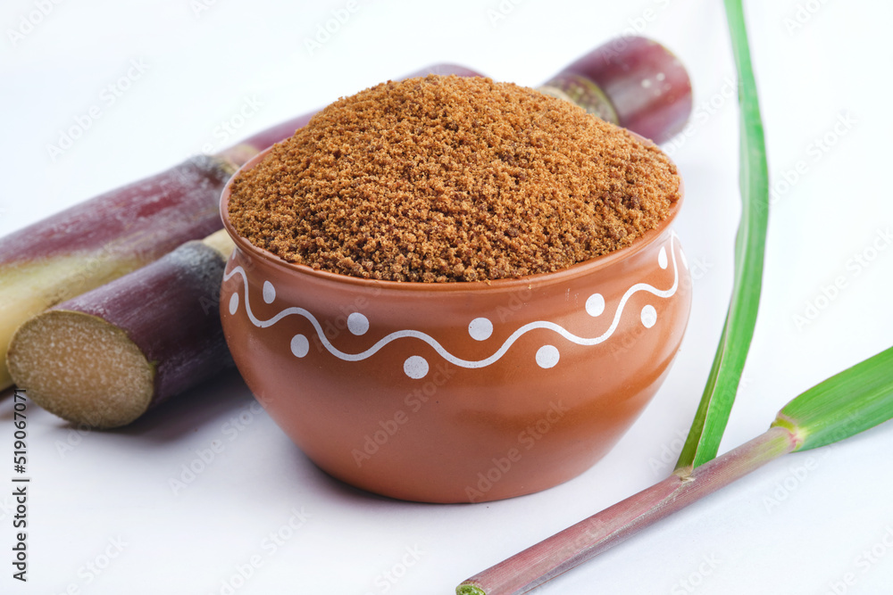 Organic Gur or Jaggery Powder, Jaggery is used as an ingredient in ...