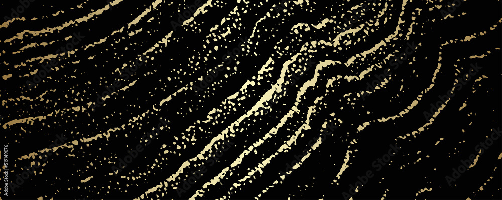 Wooden gold vector art texture background with wood pattern. Natural ...