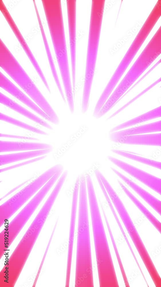 Líneas de velocidad estilo anime con destello en vertical Stock 비디오 ...