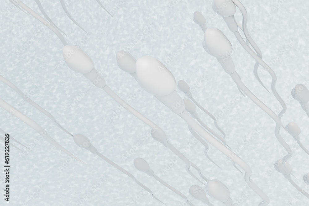 biological fluid. active spermatozoa. sperm. moving sperm. active white ...