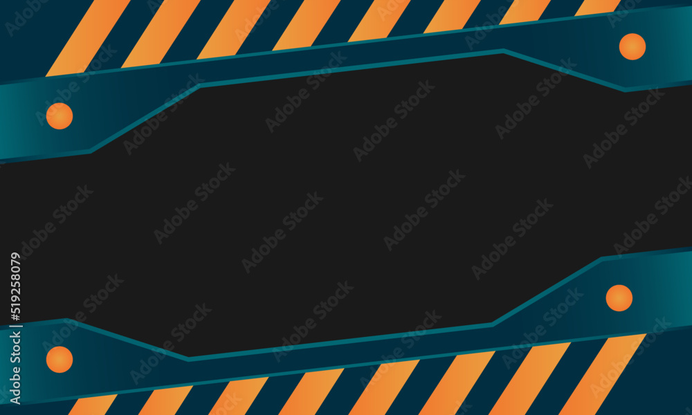 Construction site safety banner background, construction area copyspace ...