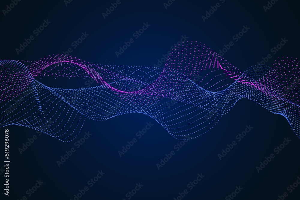 Intersecting glowing laser security beams on a dark background.Art ...