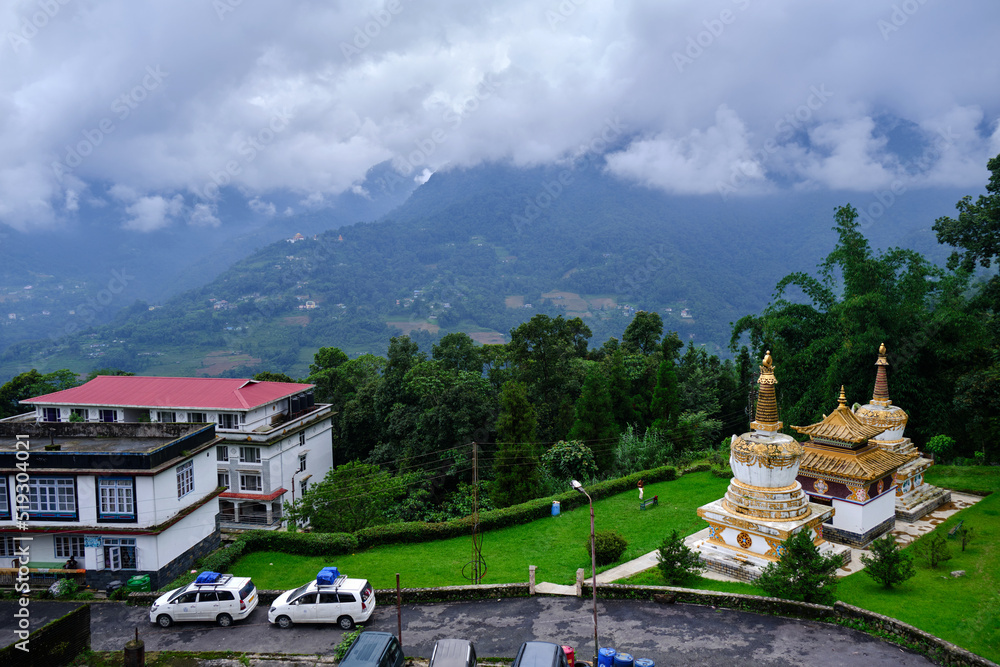 17 June 2022, Gangtok, Sikkim, Ranka (Lingdum or Pal Zurmang Kagyud ...