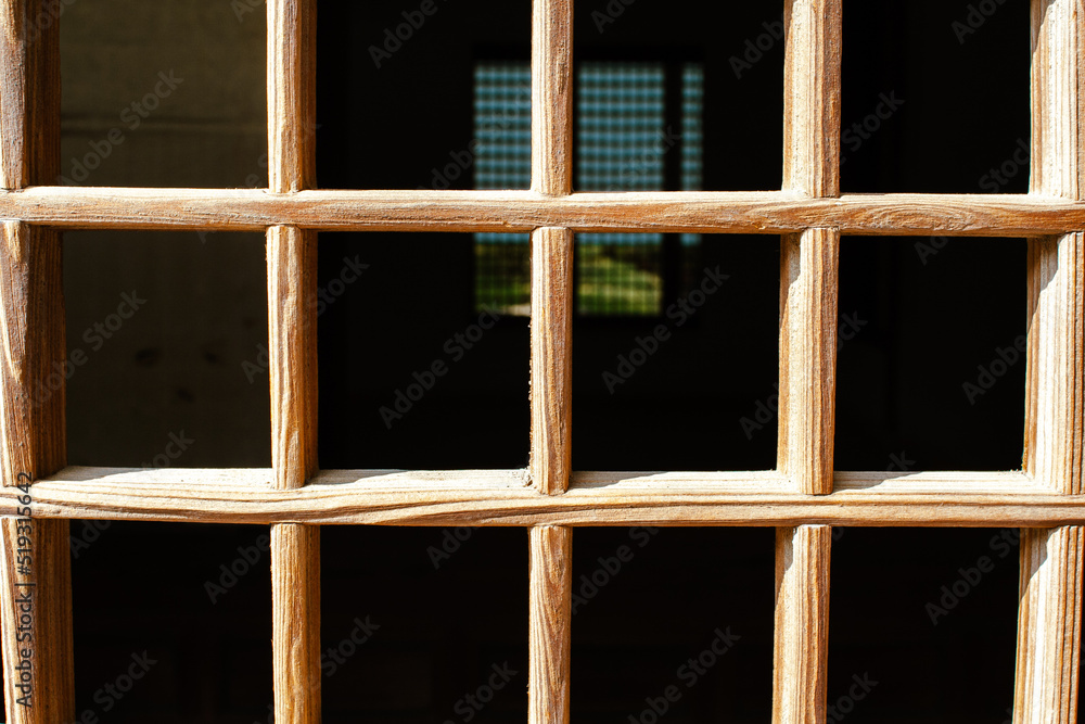 Korean traditional hanok window architecture style Stock 사진 | Adobe Stock