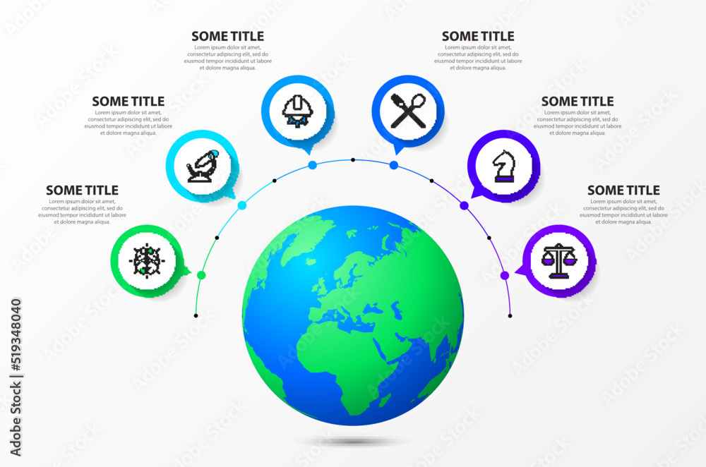 Earth Infographic Template