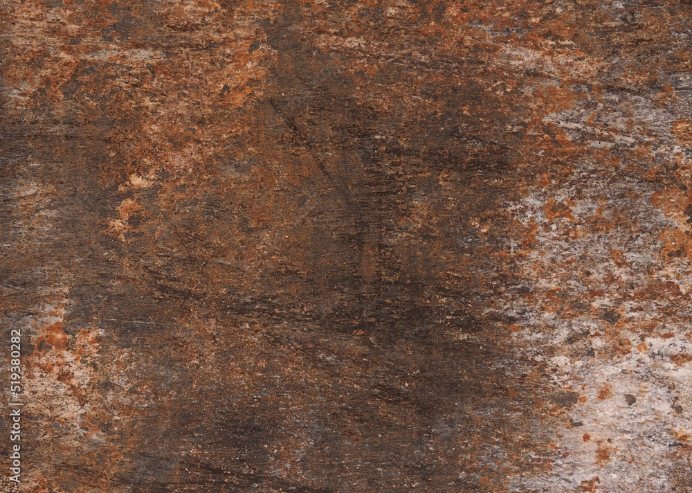 Beautiful texture of a rusty steel surface using as backdrop or header ...