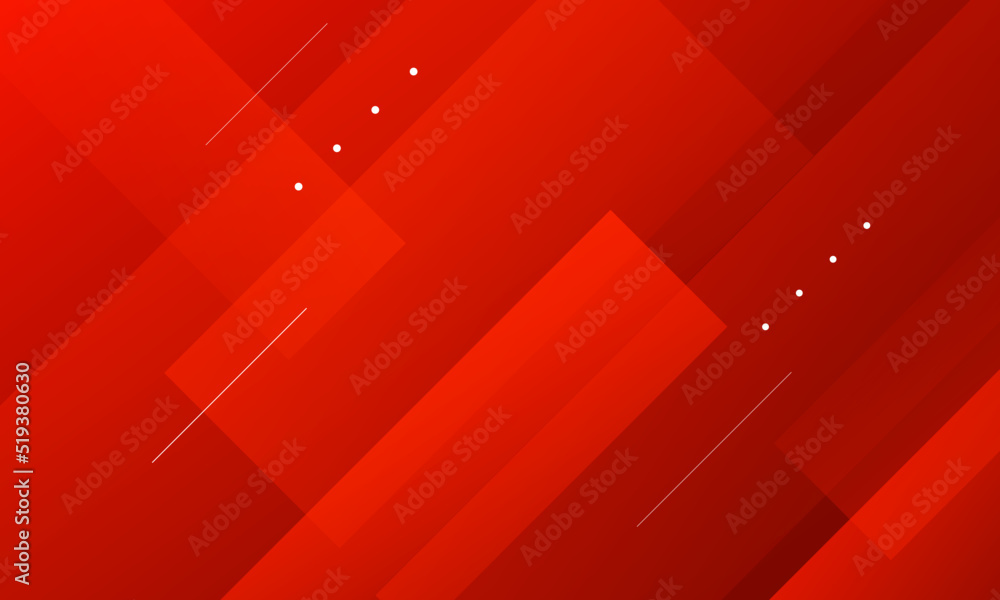 Abstract red geometric shape background. Vector illustration Stock ...