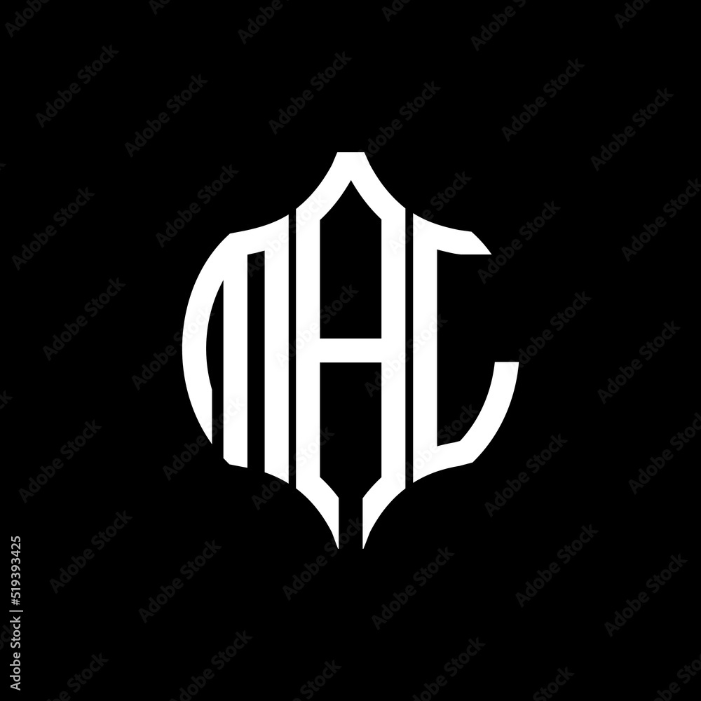 MAL letter logo. MAL best black background vector image. MAL Monogram ...