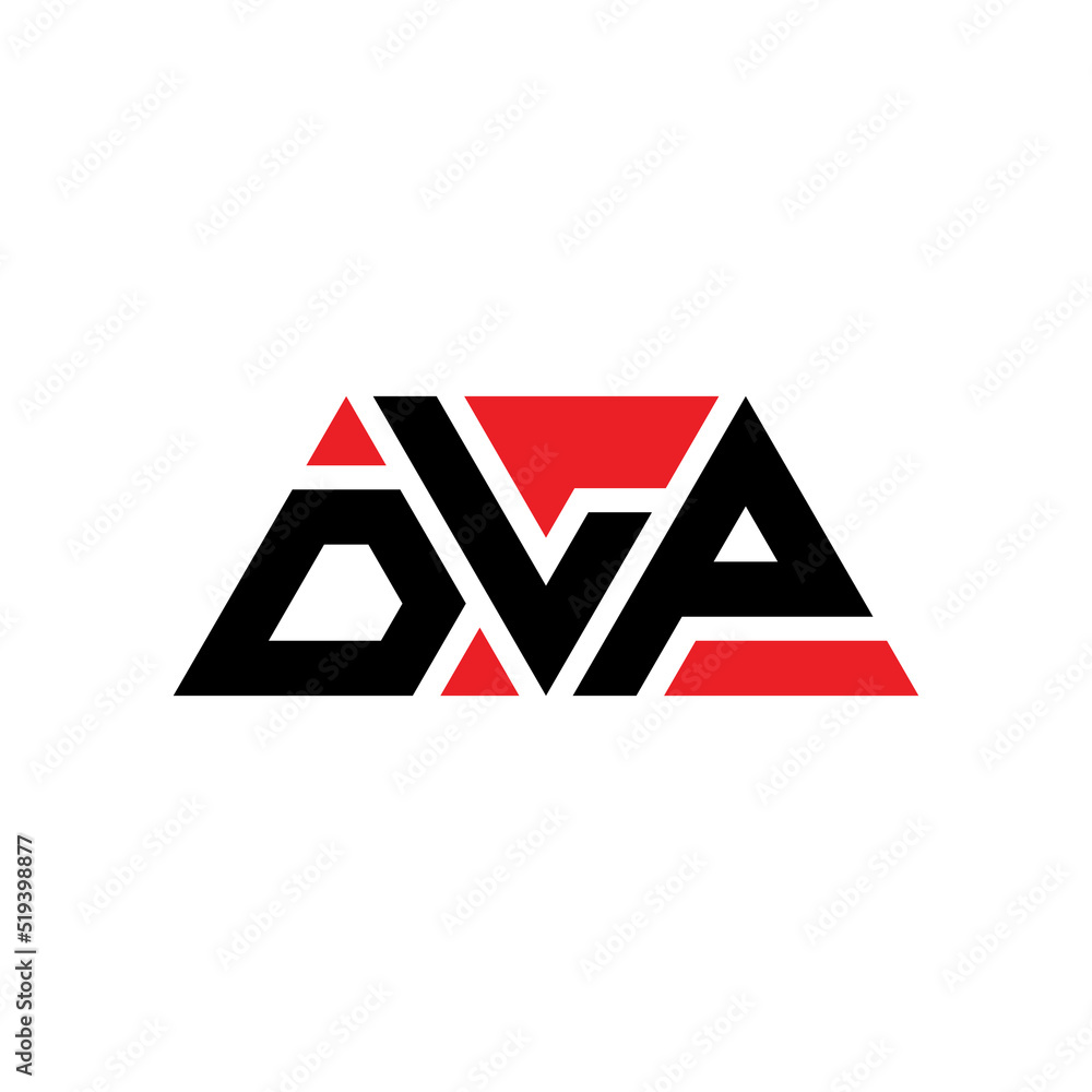 DLP triangle letter logo design with triangle shape. DLP triangle logo ...