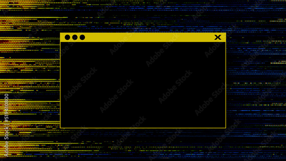 Browser interface. Website window mockup, internet screen frame ...
