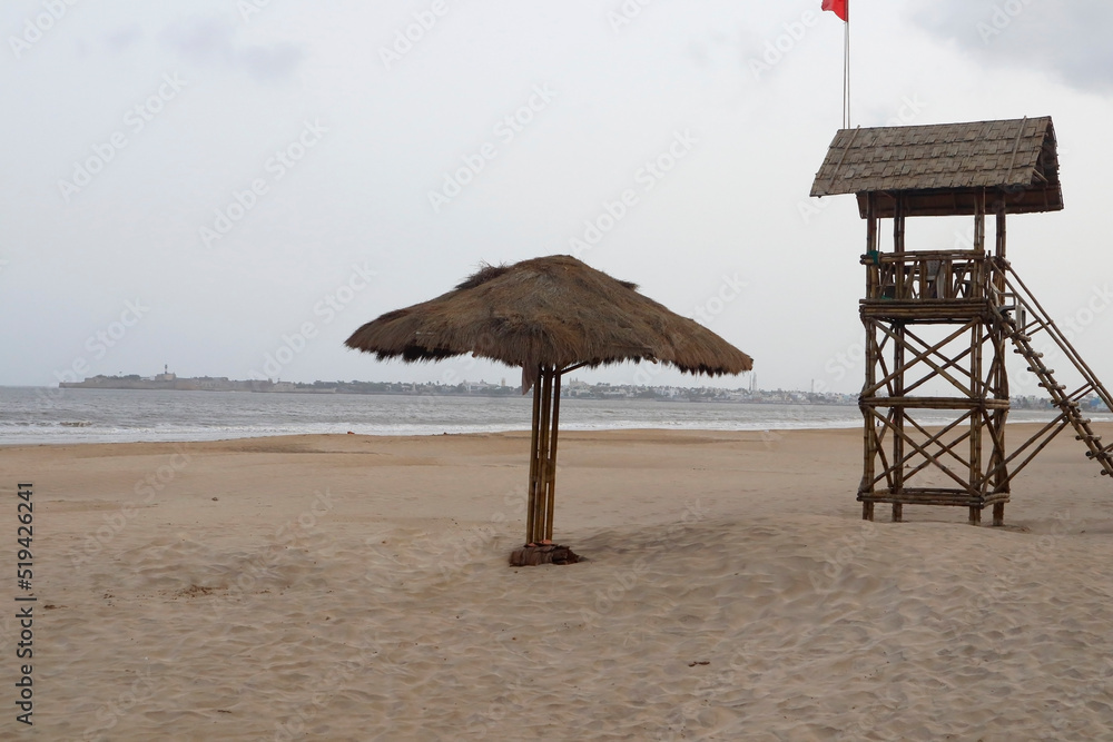 Ghogla Beach UT of Dadra and Nagar Haveli and Daman and Diu Straw ...