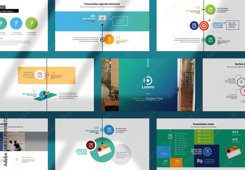 Presentation Layout Stock Template | Adobe Stock