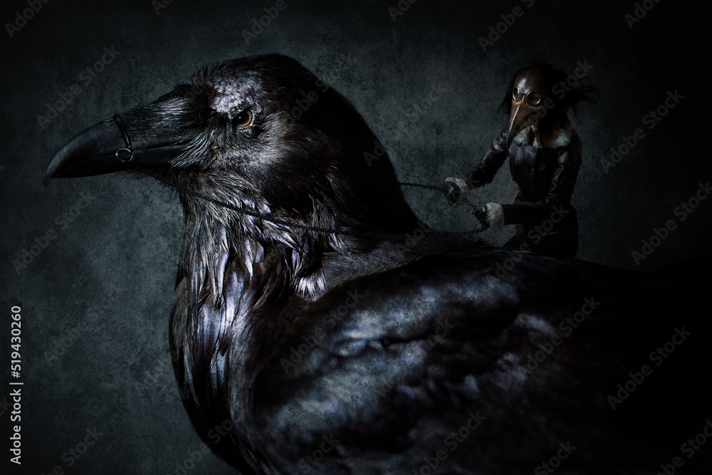 Raven rider Stock Photo | Adobe Stock