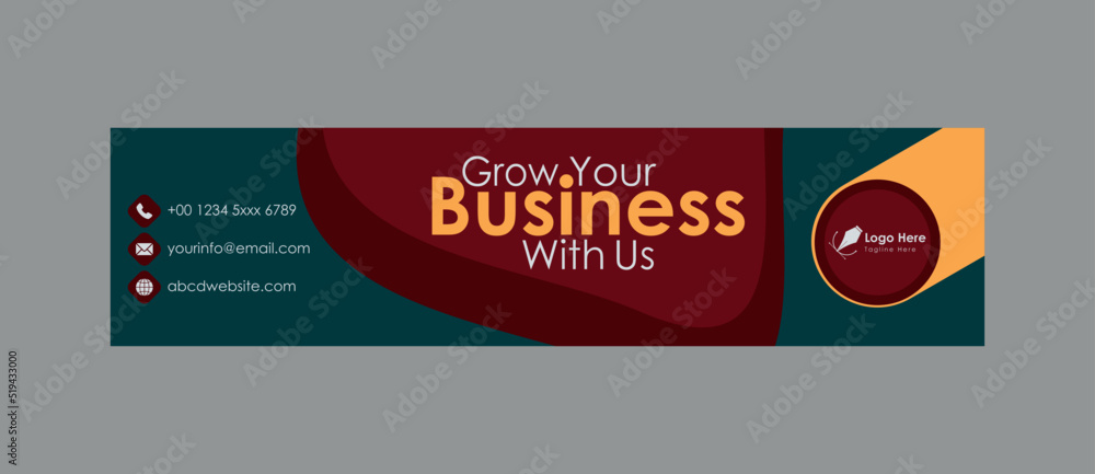 Creative LinkedIn Background Cover Image, Attractive and modern Stock ...