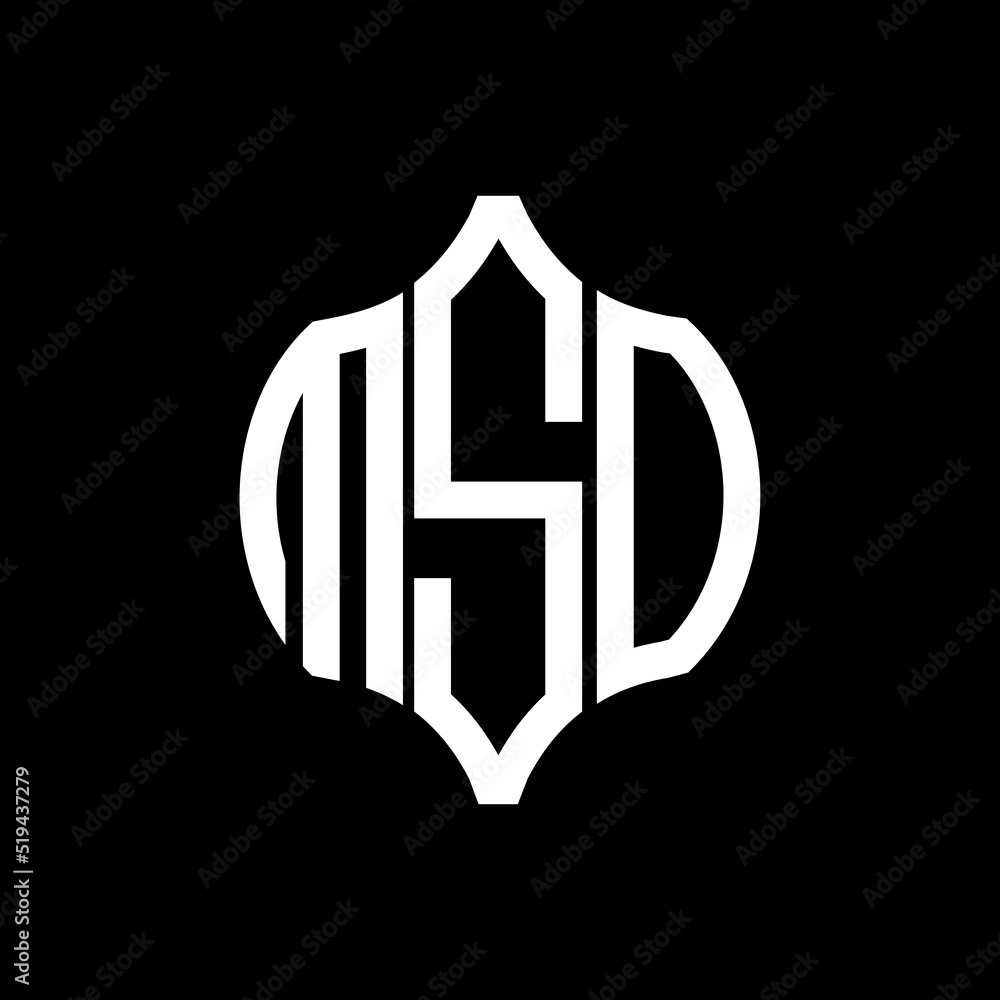 MSO letter logo. MSO best black background vector image. MSO Monogram ...