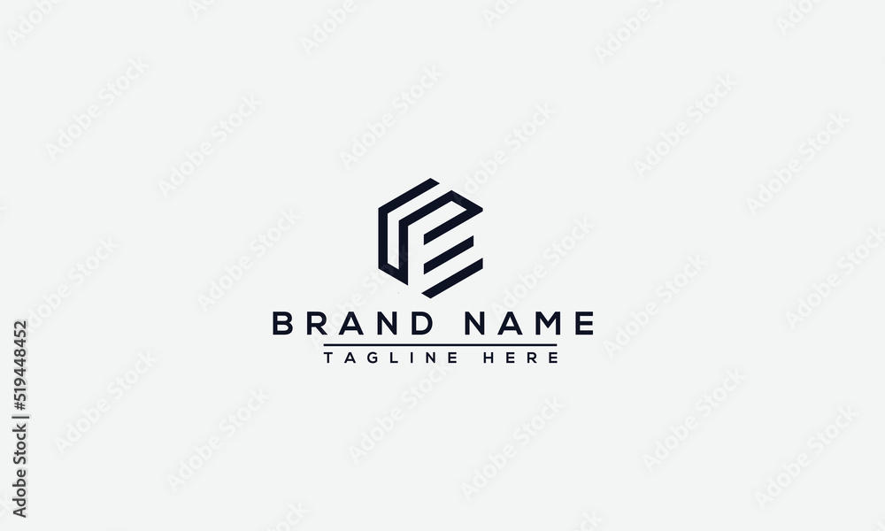 Logo design letter ES . Elegant modern. Vector template. Stock Vector ...