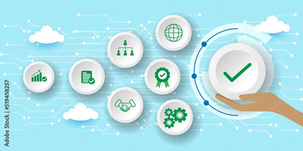 Quality management with (QA) Quality assurance, (QC)Quality control and ...