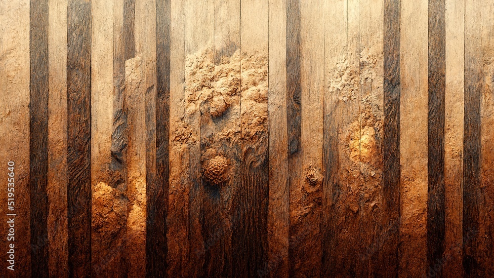 Stockillustratie A large collection of real beautiful wooden textures ...