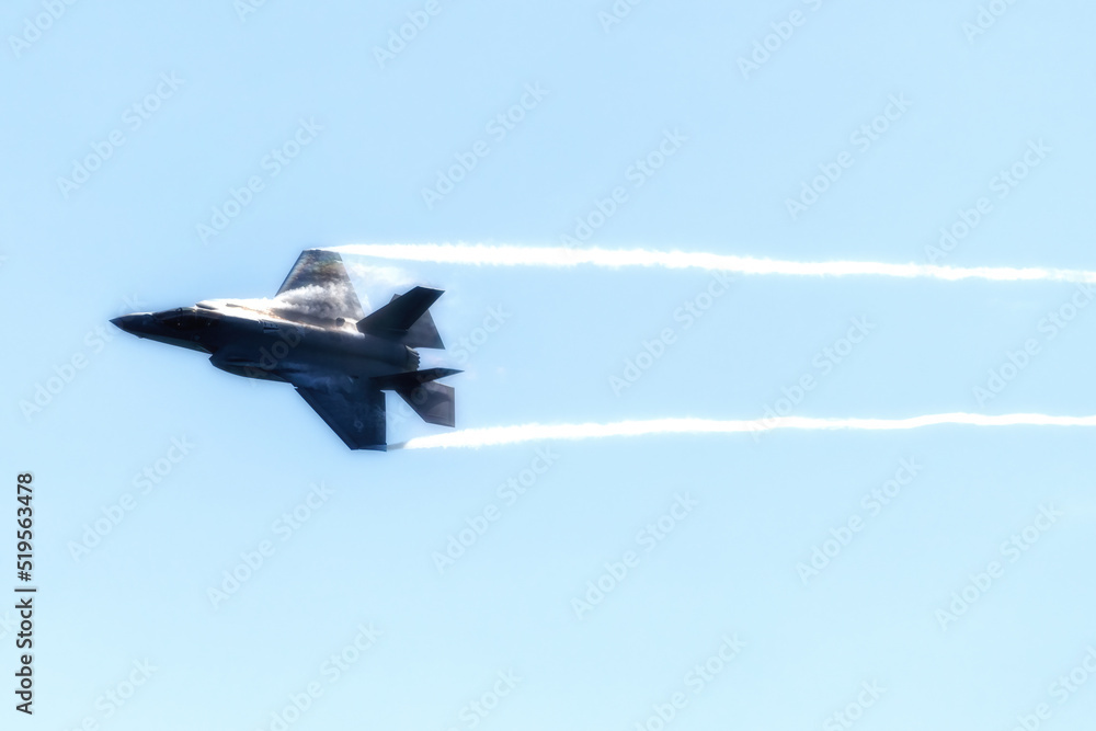 F35A fighter jet Stock Photo | Adobe Stock