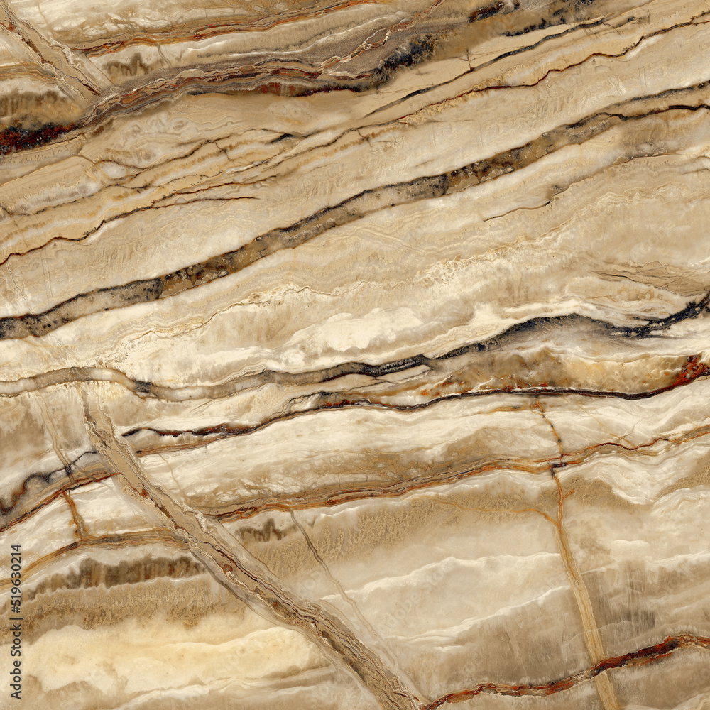 Gold Brown Marble texture background, multi coloured heavy rock stone ...