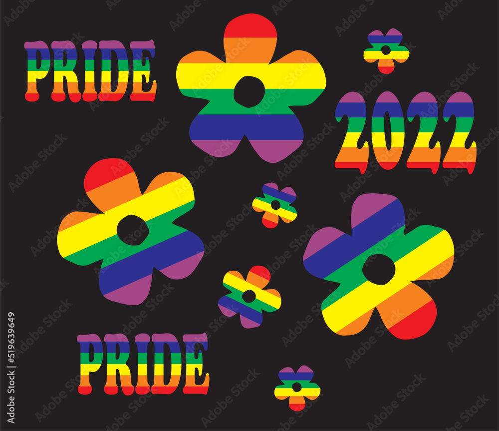 Vector LGBT pattern for T-shirt made for lgbt parade with pride ...