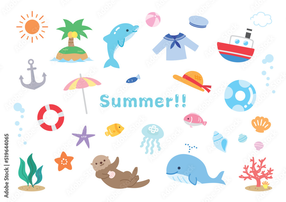 かわいい海のイラスト, 海 イラスト かわいい 無料 – OUHP