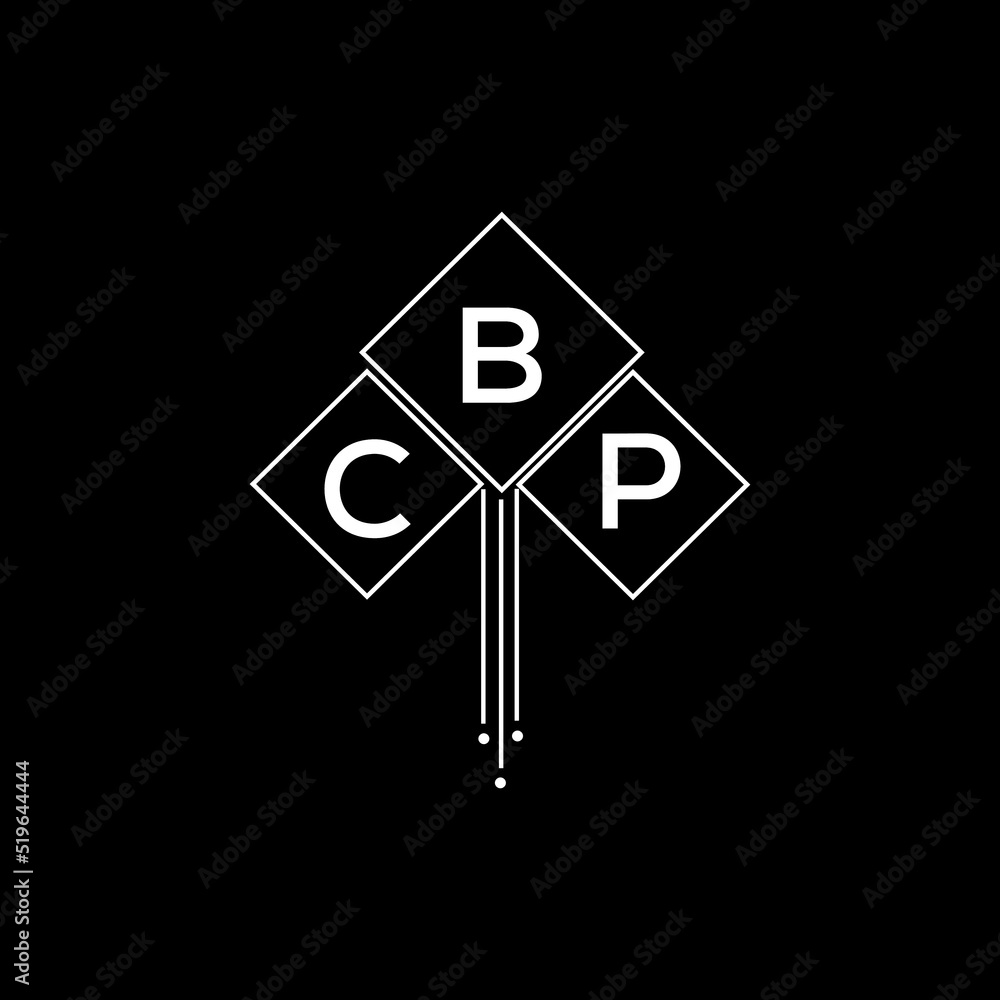 CBP letter logo design with white background in illustrator, CBP vector ...