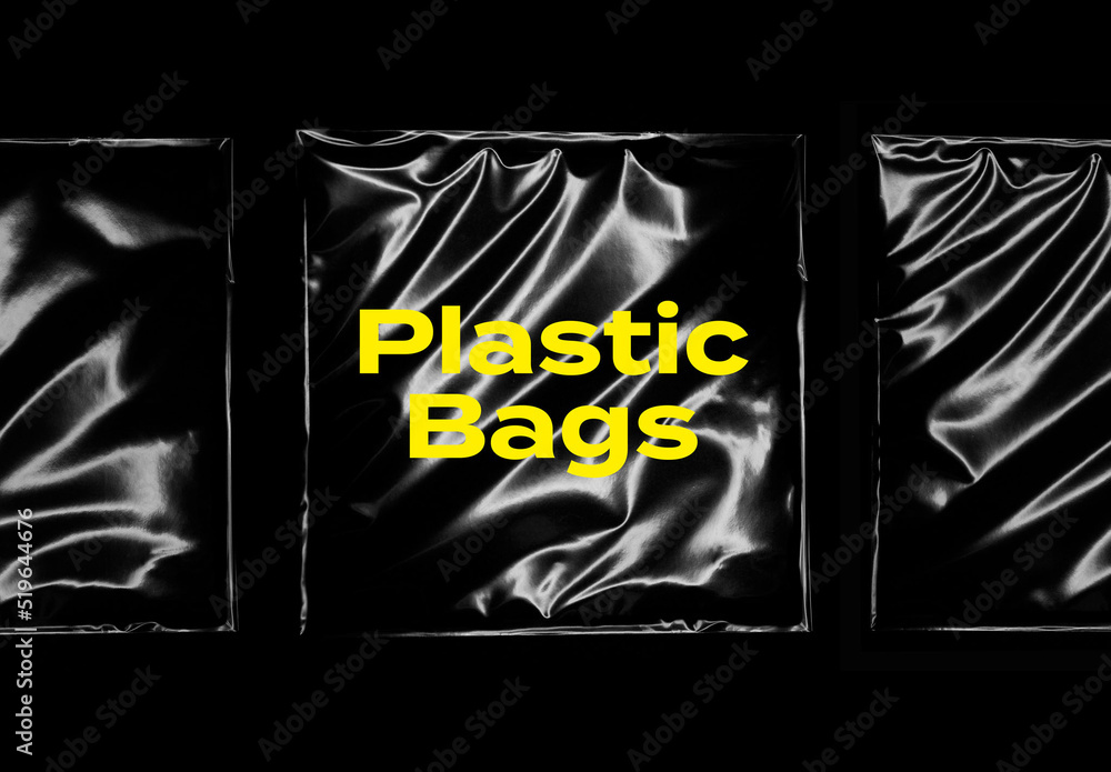 Plastic Bag Texture Overlay Mockup Stock Template | Adobe Stock