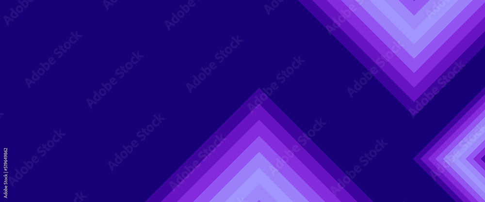 Abstract purple banner design using violet color geometric shapes with ...