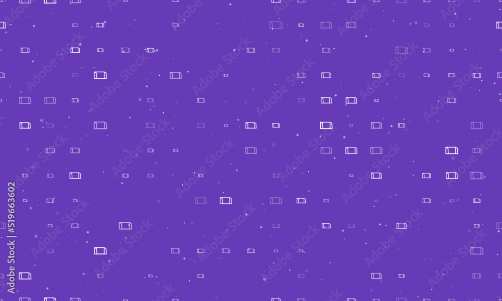 Seamless background pattern of evenly spaced white football goal ...