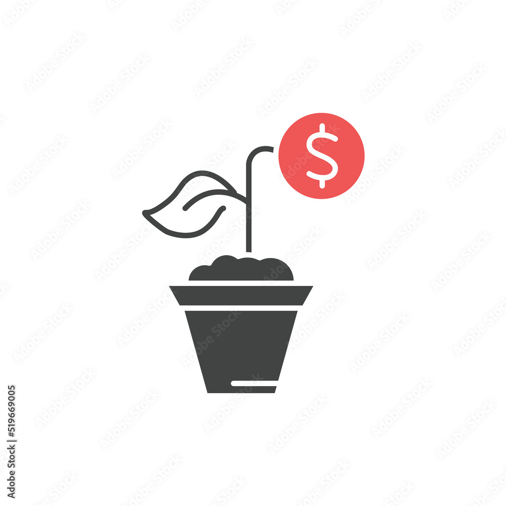 Vetor de Provident fund icons symbol vector elements for infographic ...