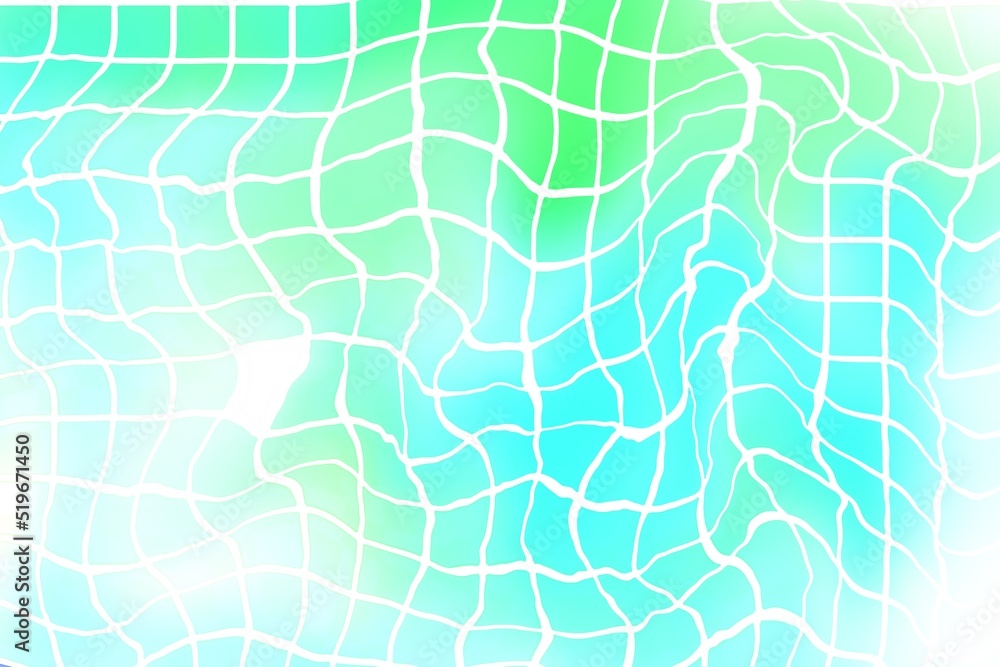 ภาพประกอบสต็อก abstract 3D Matrix Space movement Grid in motion ...