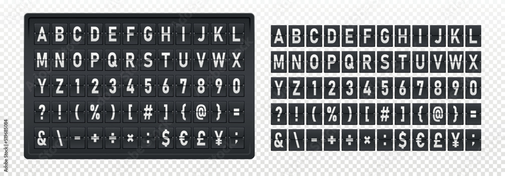 Vintage Scoreboard Font