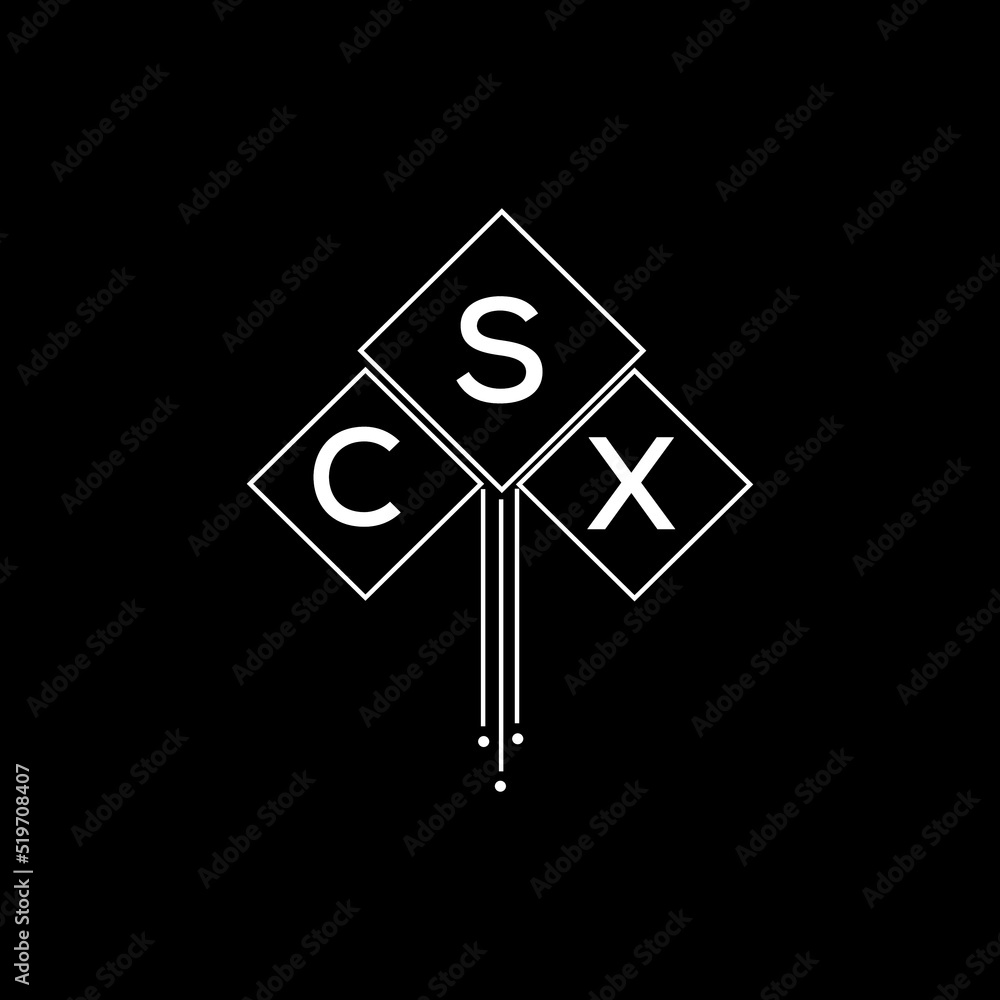 CSX letter logo design with white background in illustrator, CSX vector ...
