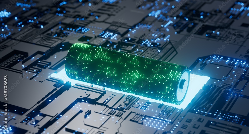 Solid State Battery EV Electric Vehicle Energy Technology Stock ...