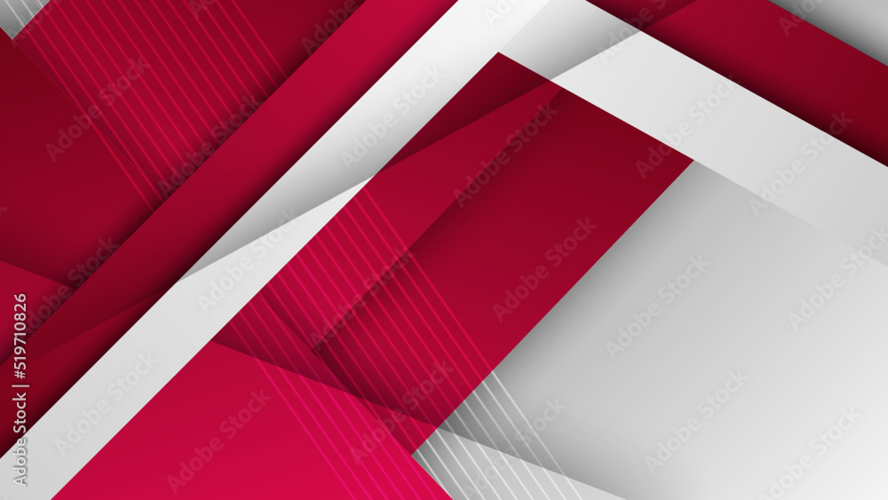 Happy Indonesia Independence day with red white flag and Pancasila ...