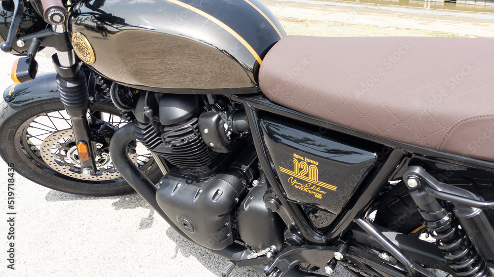 Royal Enfield 650 indian interceptor 120 th motorcycle limited edition ...