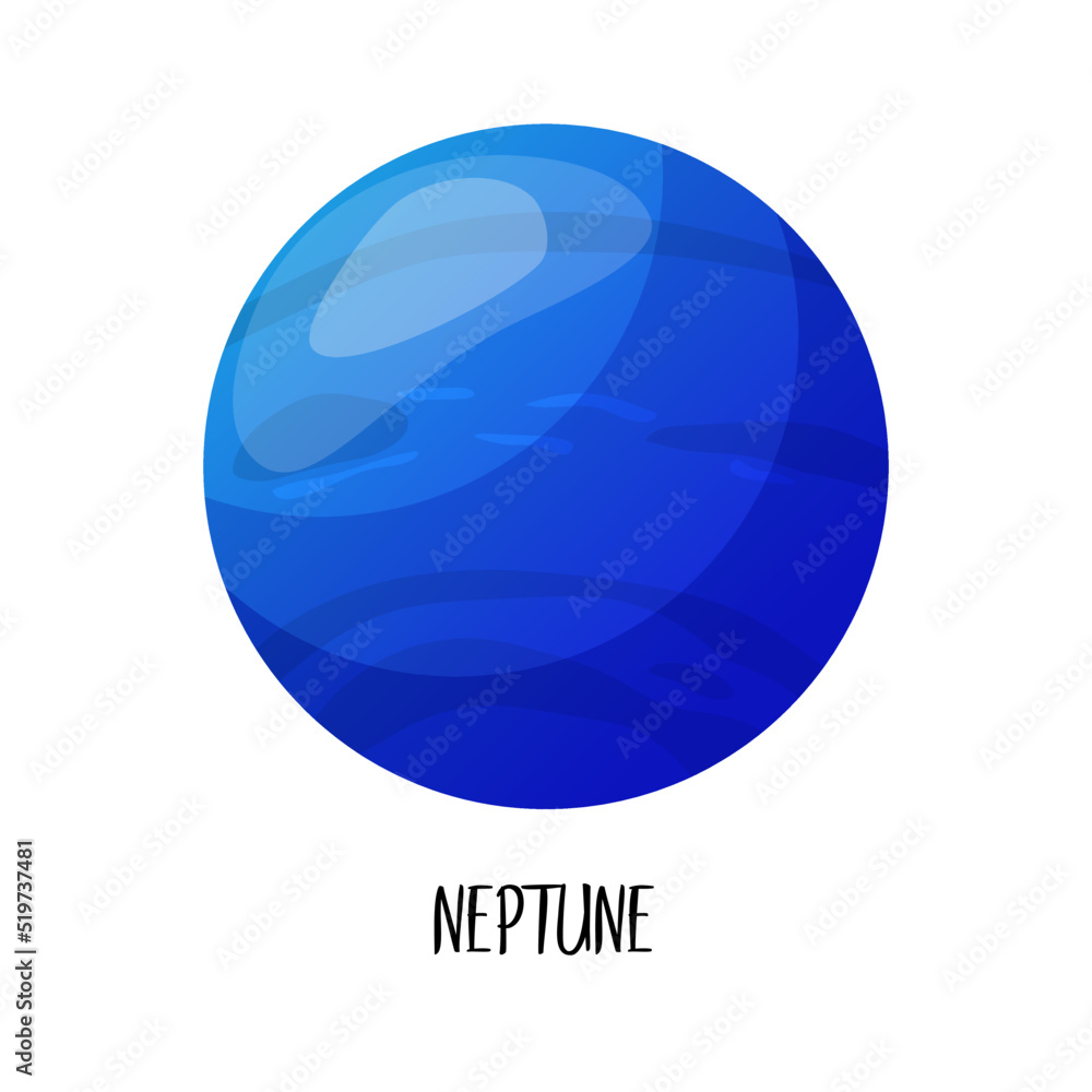 Solar system for kids. Neptune. Learning astronomy for children ...